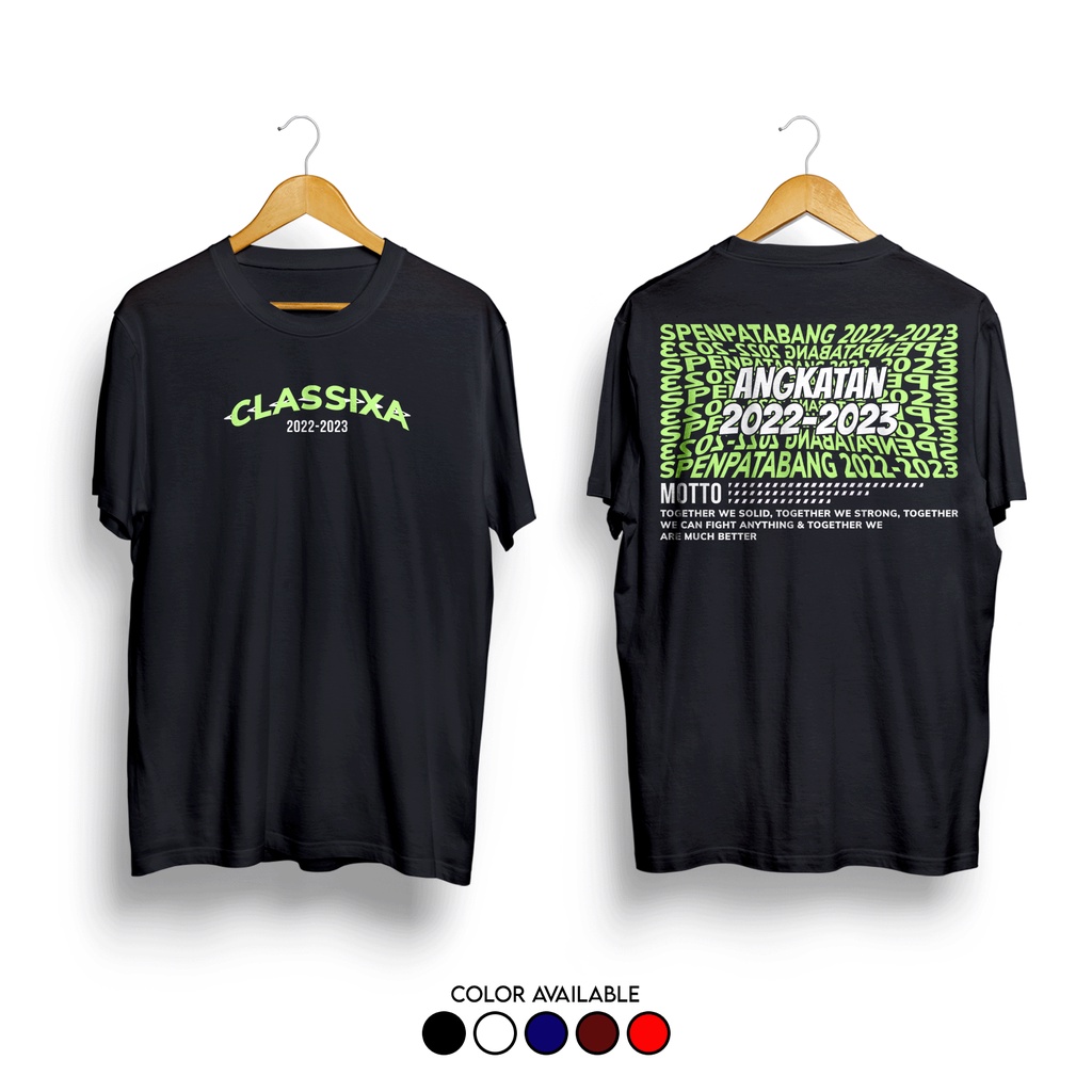 Jual Kaos Kelasan Angkatan Alumni Sekolah SD SMP SMA SMK Bagus | Baju ...