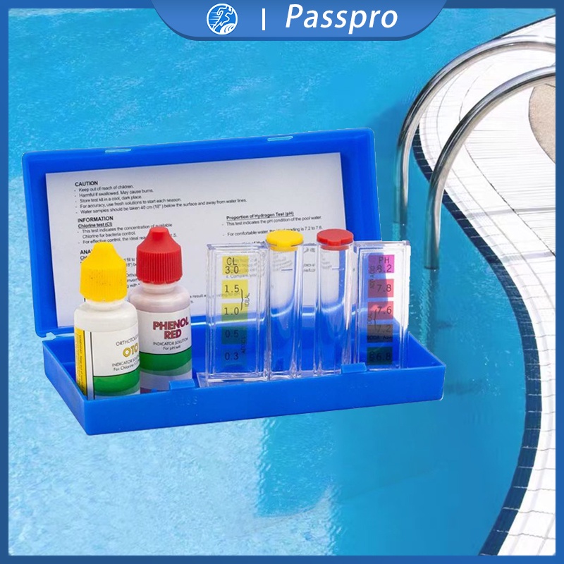 Jual Test Kit Kolam Renang Test Kit Ph Dan Chlorin Refill Test Kit Oto ...