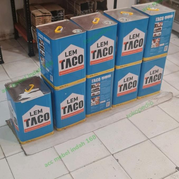 Jual lem taco / lem kuning/aibon 10kg wajib gojek instant / grab express | Shopee Indonesia