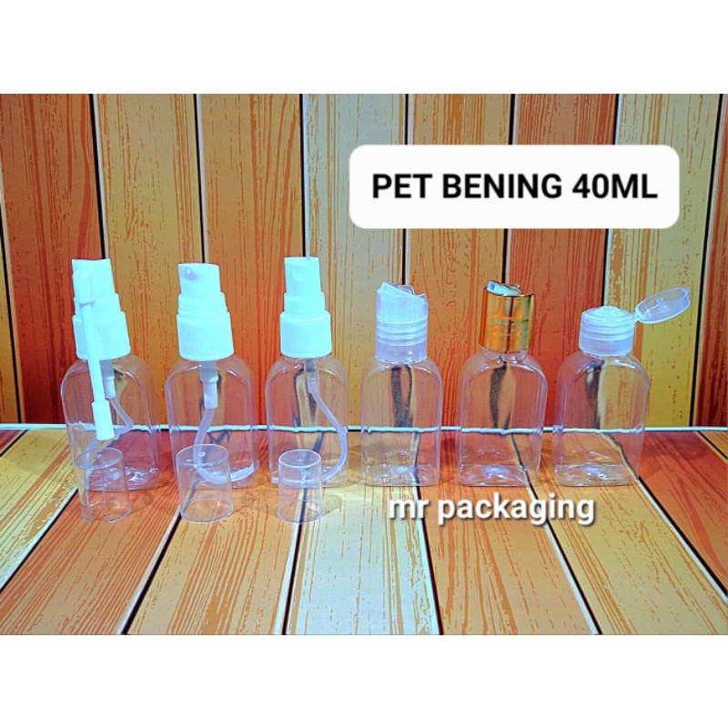 Jual Botol Plastik 40ml isi ulang | Botol PET 500 ml reffil | botol pump spray fliptop presstop ...