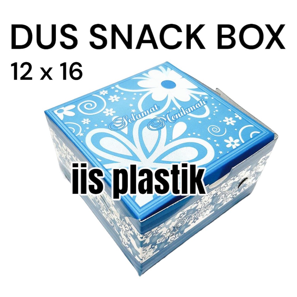 Jual DUS SNACK BOX MOTIF BATIK UKURAN 12 X 16 X 7 CM | Shopee Indonesia