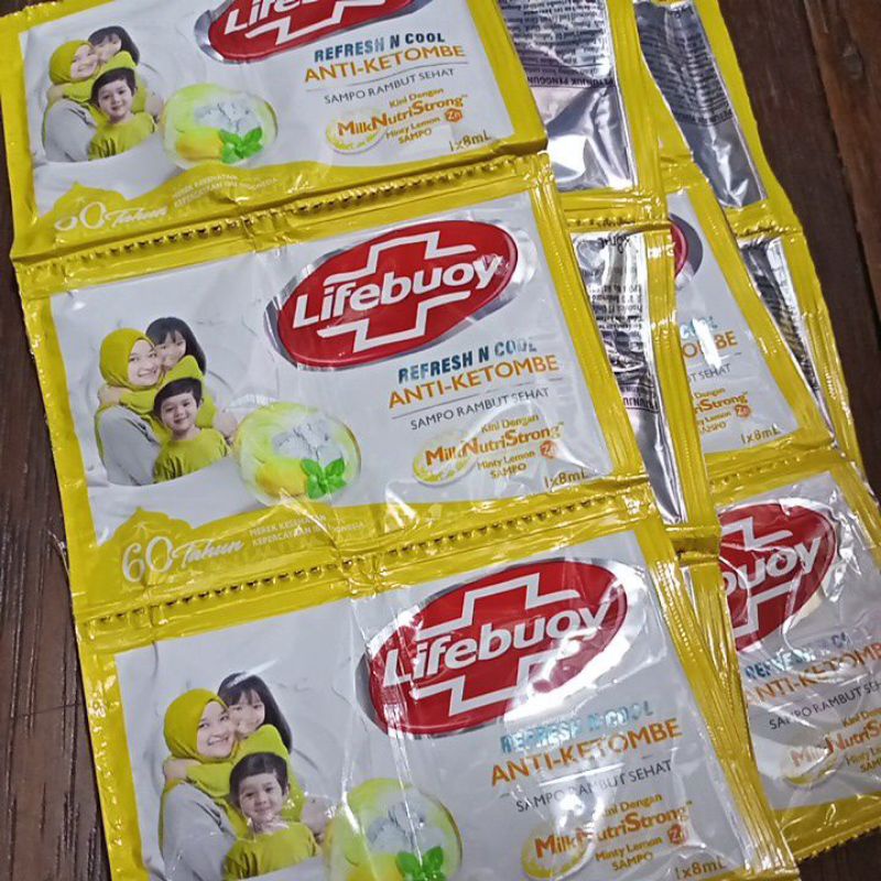 Jual LIFEBUOY Shampo Shampoo 1 Renceng isi 12 pasang/24 Sachet | Shopee ...