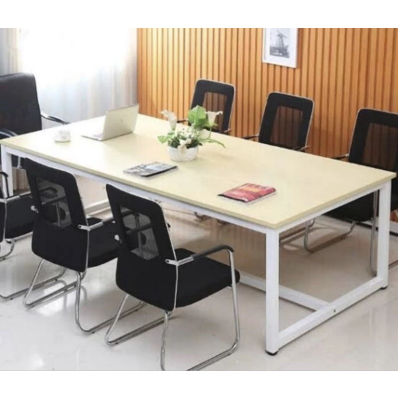 Jual Meja Rapat Meja Meeting Meja Staff Meja Besar | Shopee Indonesia