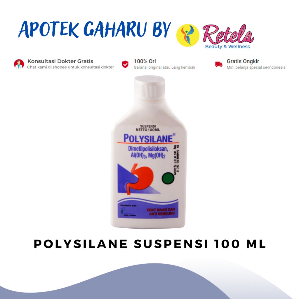 Jual POLYSILANE SUSPENSI 100ML | Shopee Indonesia