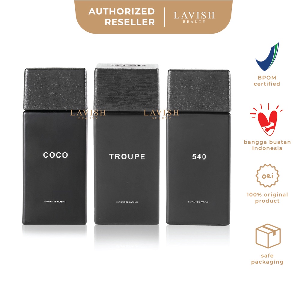 Jual SAFF & Co. Extrait de Parfum Full Size All Variant 30ml - Cascavel ...