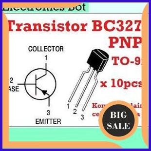 Jual perkakas Amplifier Transistor Power BC327 NPN PNP TO-92 10 pcs 3 ...