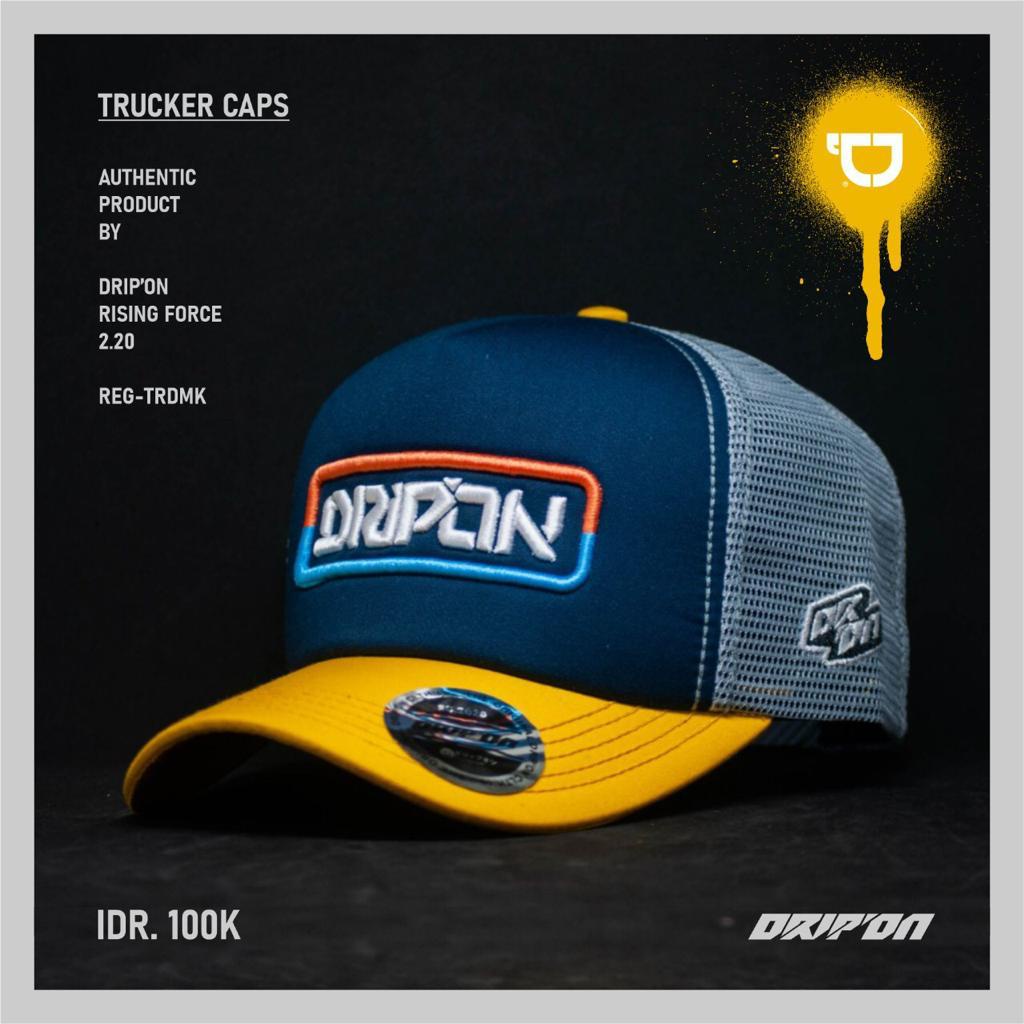 Jual Drip On Topi Trucker Jaring Pria Dewasa Original DO002 | Shopee ...