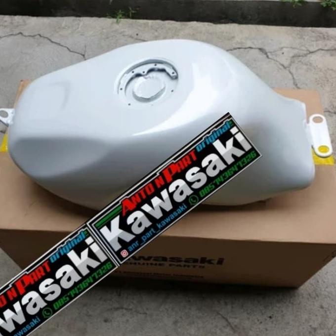 Jual Tangki Tangky Tank Tanki Bensin Ninja Rr New Putih Polos Original ...
