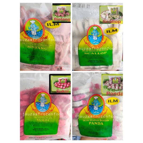 Jual ILM SCALLOP / SUKOI / PANDA / BINTANG | Shopee Indonesia