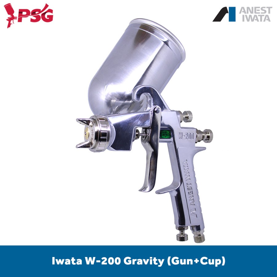 Jual ANEST IWATA SPRAYGUN W-200 (GUN+CUP) | Shopee Indonesia