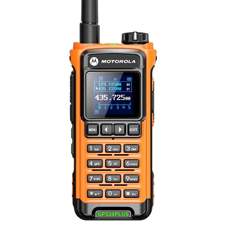 Jual HT Motorola GP328 PLUS Walkie Talkie kisaran panjang 20KM IP68 Tahan air dan kedap debu ...