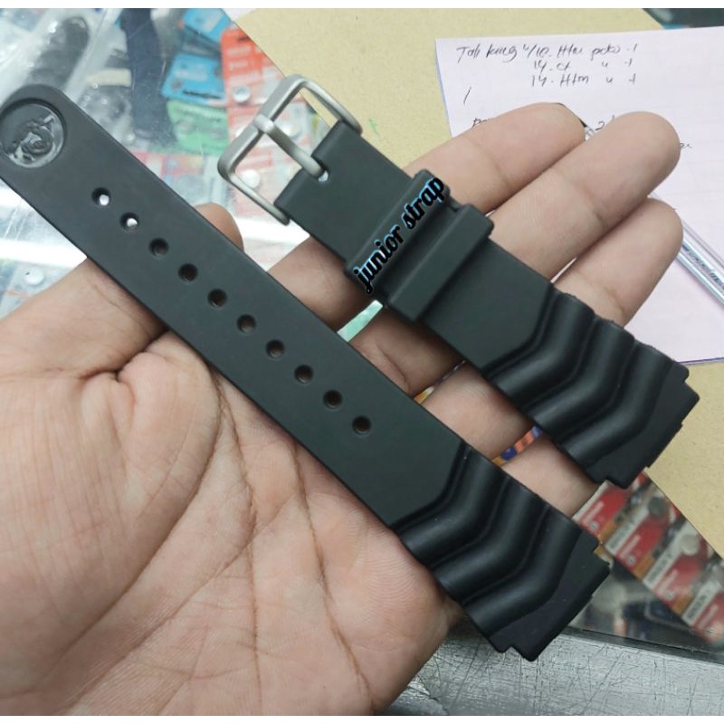 Jual Tali Strap Jam SEIKO DIVER Seiko Monster Strap Rubber Seiko 5 ...