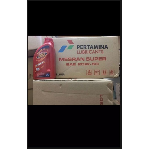 Jual OLI PERTAMINA MESRAN SUPER 0,8L SAE 20W-50 800ml | Shopee Indonesia