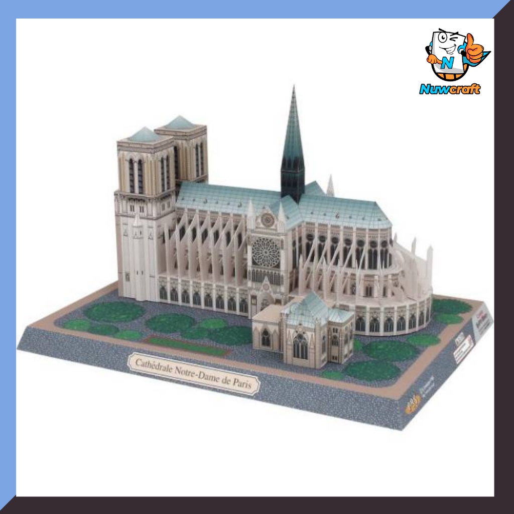 Jual Nuwcraft Notre Dame de Paris France papercraft | Shopee Indonesia
