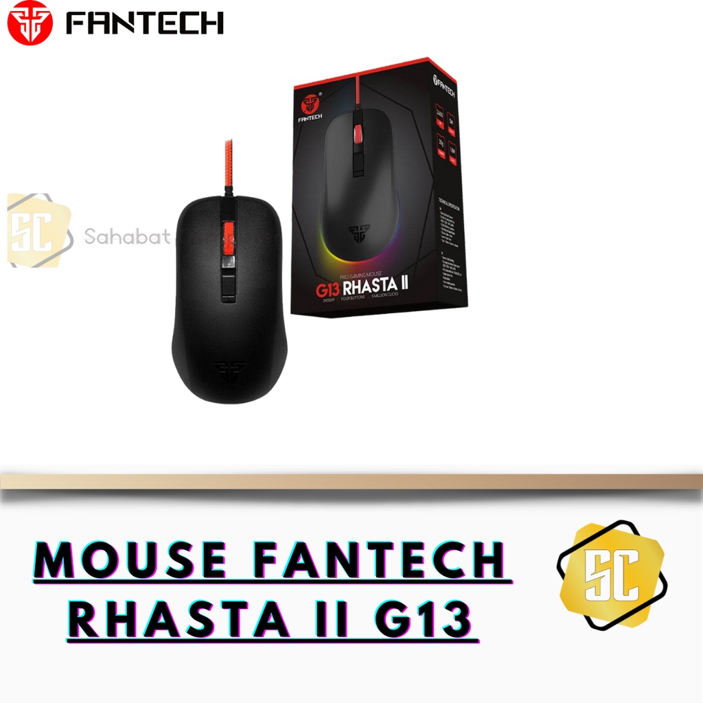 Jual Mouse Fantech Rhasta II G13 | Shopee Indonesia