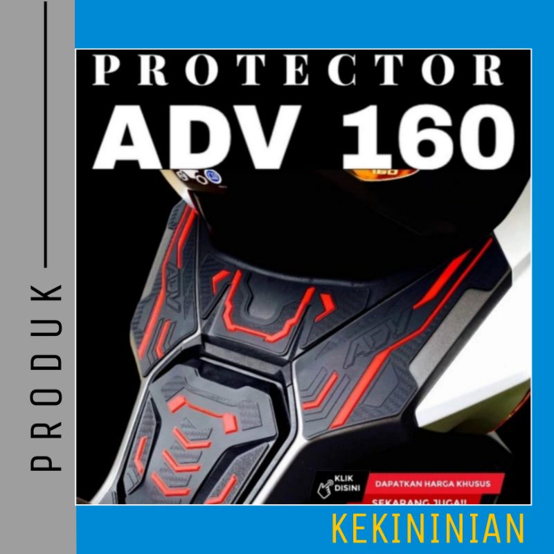 Jual Stiker Sticker Tankpad Deckpad ADV 160 2022 2023 Karet Rubber ...