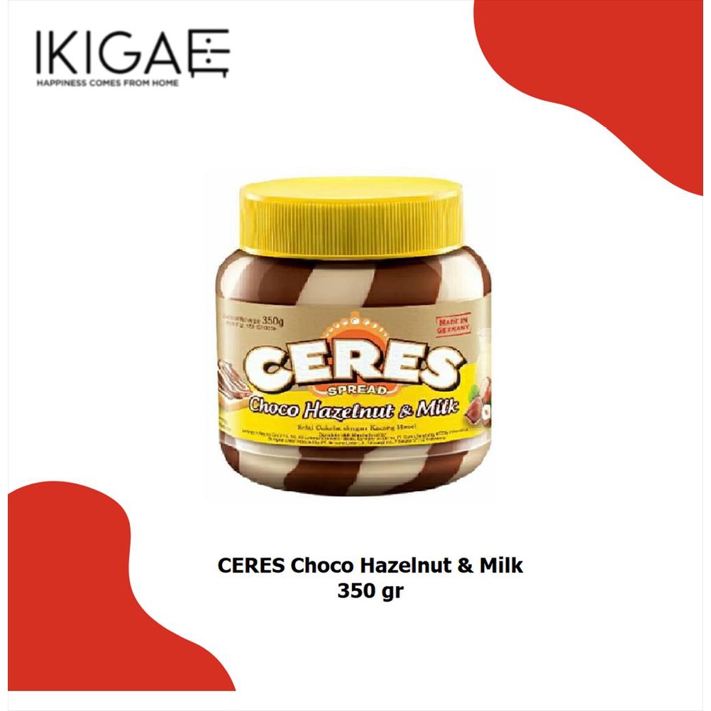 Jual CERES CHOCO SPREAD ANEKA RASA PREMIUM KEMASAN 350 GR | Shopee ...