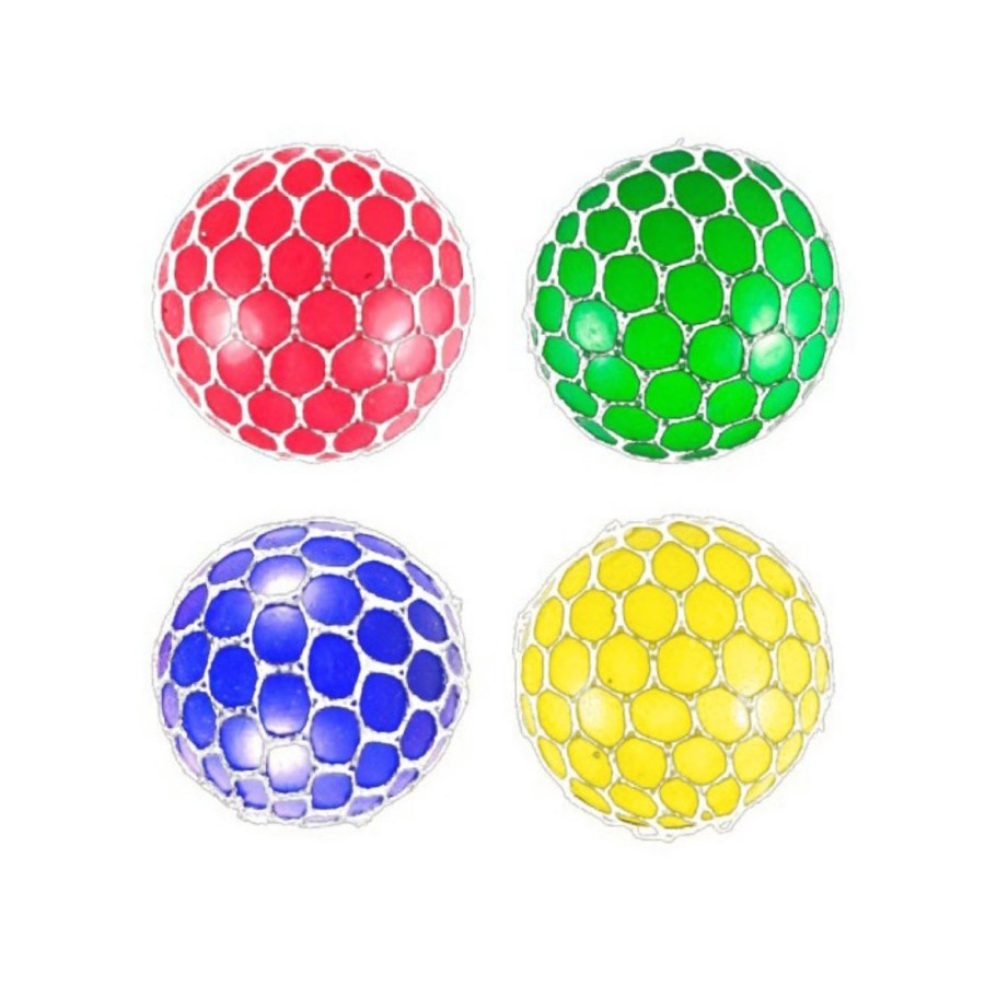 Jual Mainan Anak Stress Ball / Mesh Ball / Squishy Rainbow Grape Anggur ...