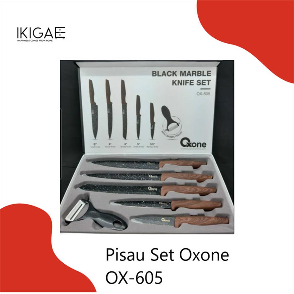 Jual OXONE PISAU SET / MARBLE KNIFE SET OX-605 | Shopee Indonesia