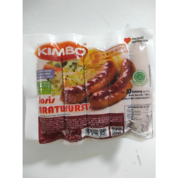 Jual Kimbo Sosis Bakar Mini Original 500gr | Shopee Indonesia