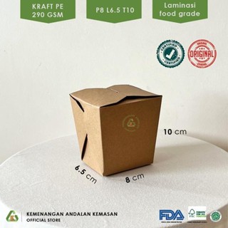 Jual PAPER RICE BOX / FOOD PAIL / RICE BOX PAPER / FOOD PACKAGING ...