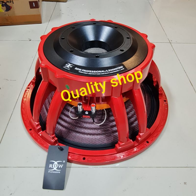 Jual Speaker Komponen RDW 18 LS 2000 CBM / 18LS2000 CBM / LS2000 CBM ...