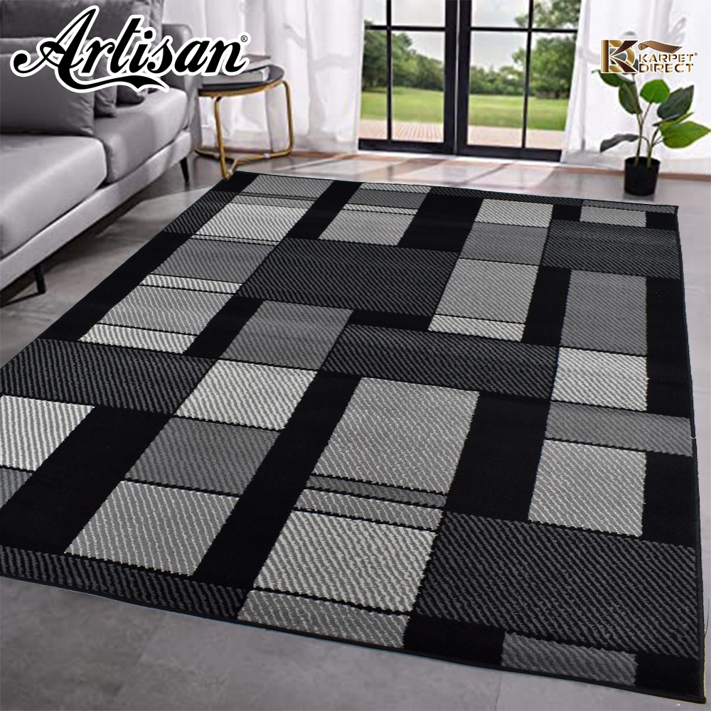 Jual [Karpet Direct] Artisan Karpet 160x210 Cm (Hitam Putih)–Kode 43 ...