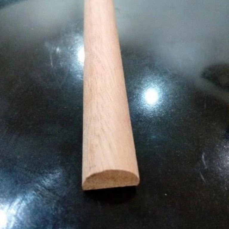 Jual kayu setengah lingkaran profil kayu dowel kayu belah kayu profil ...