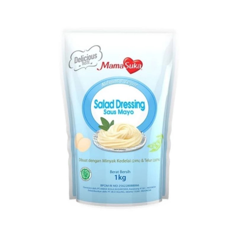 Jual Mamasuka Salad Dressing Saos Mayo 1kg | Shopee Indonesia