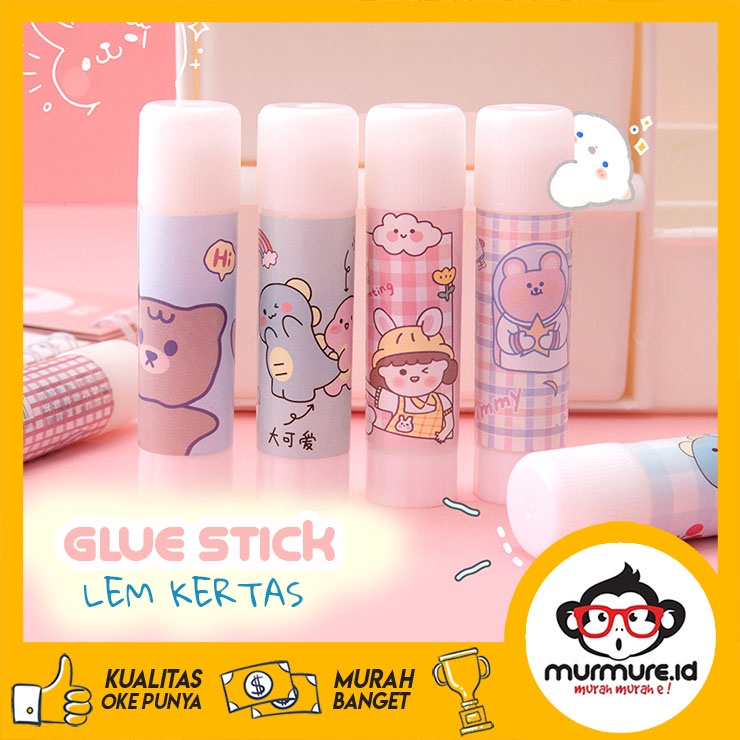 Jual MURMURE.ID | GLUE STICK LEM PEREKAT KERTAS STIK BATANG LEM PADAT ...