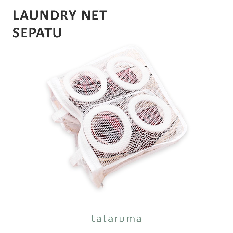Jual TATARUMA Butsu Sepatu - Laundry Net Bag Tas Jaring Sepatu Untuk ...