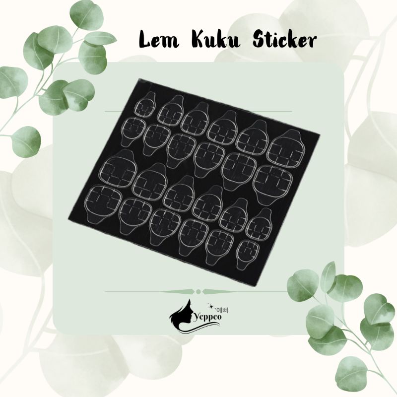 Jual Lem kuku palsu Sticker/Lem kuku palsu Tape | Shopee Indonesia