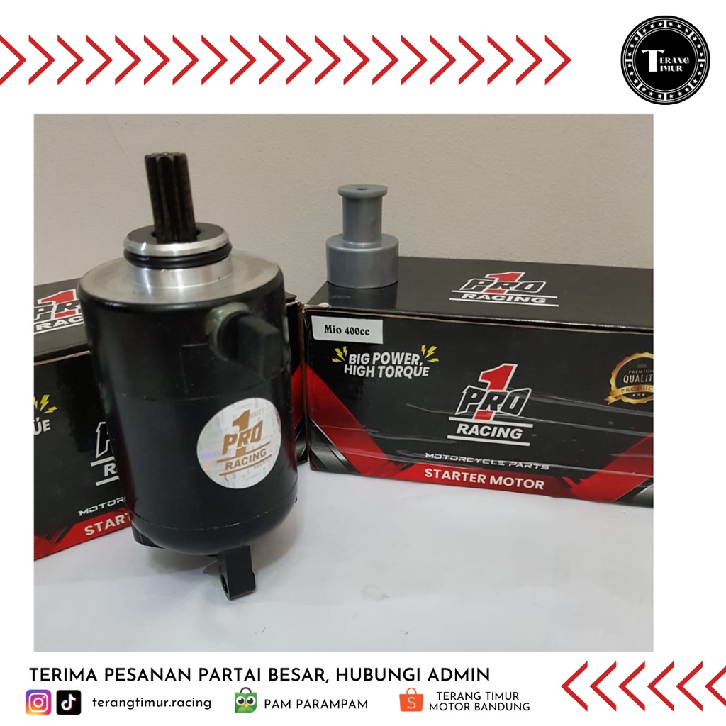 Jual Dinamo stater MIO Boreup sampai 400cc PRO 1 Racing Alat Motor ...