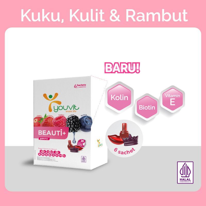 Jual YOUVIT BEAUTI+ 1 Box | Shopee Indonesia