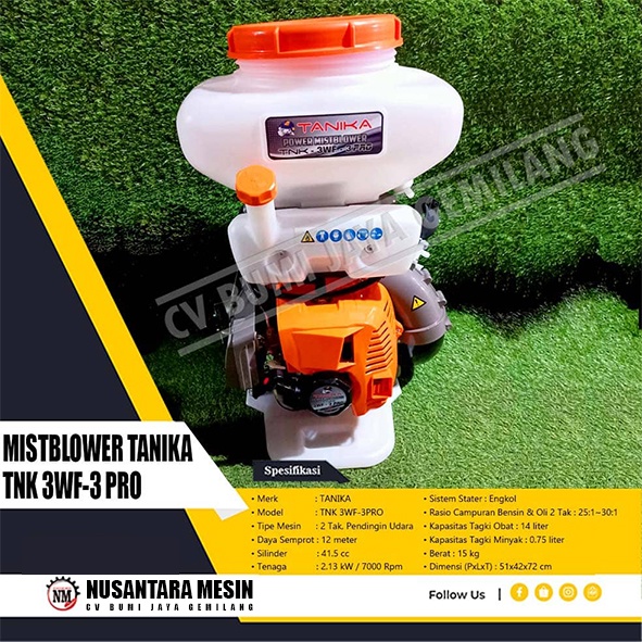 Jual MISTBLOWER TANIKA TNK 3WF-3 PRO | Shopee Indonesia