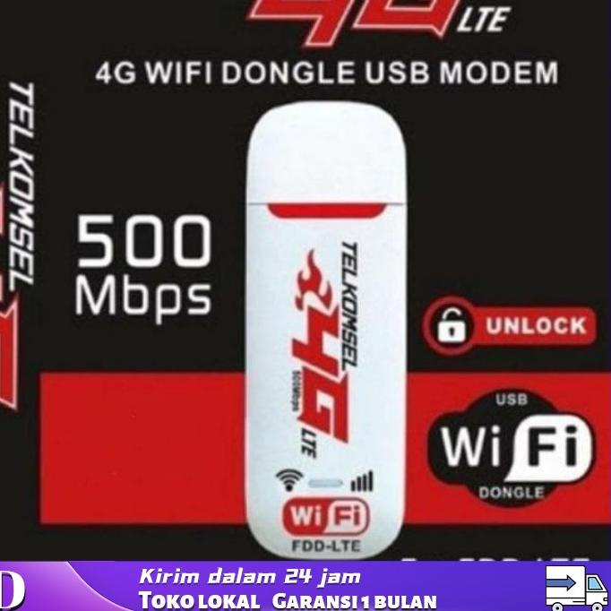Jual JFS Portable Modem Wifi Mifi 4G LTE Modem USB 500mbps Unlock ...