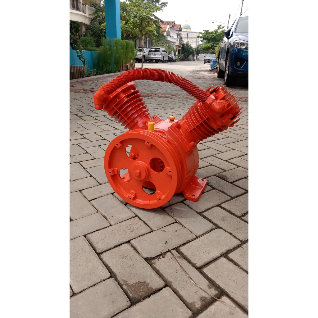 Jual Kepala Kompresor 7,5 hp 2 piston size Jumbo | Shopee Indonesia