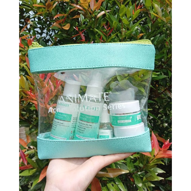 Jual PAKET ACNE FIGHTER (Animate Intense Acne Solution Series 5in1 ...