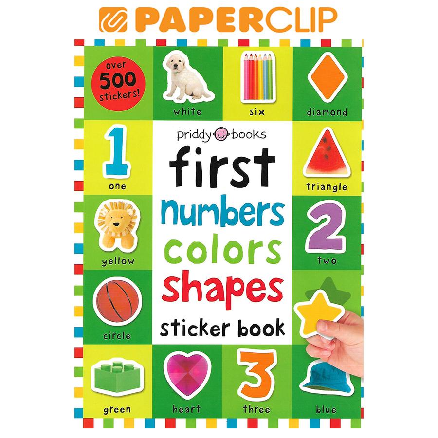 Jual FIRST NUMBERS COLORS SHAPES STICKER BOOK | Shopee Indonesia