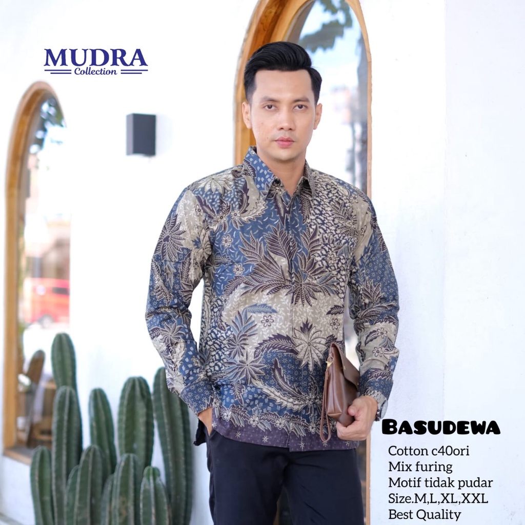 Jual Batik Mudra Collection / Batik Pria Lengan Panjang / Batik Terbaru ...