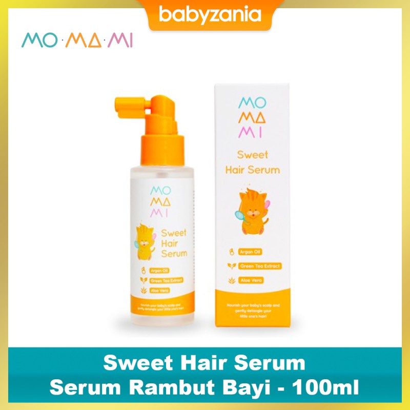 Jual Momami Sweet Hair Serum Untuk Rambut Bayi - 100 ml | Shopee Indonesia