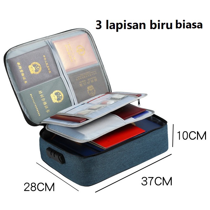 Jual tas penyimpan dokumen tas dokumen F4 tas file dokumen besar tas ...
