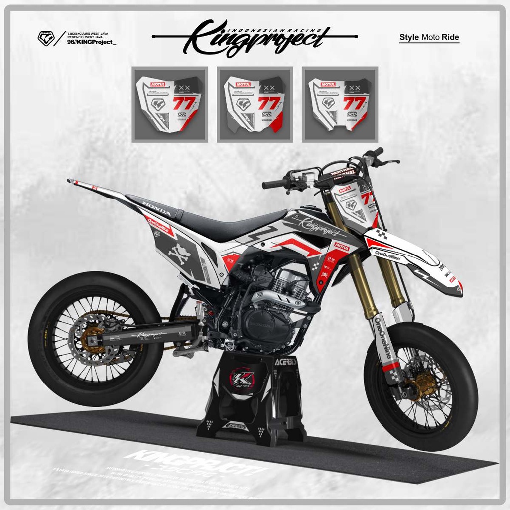 Jual Decal Crf 150 L Full Body Custom Design Kingproject | Shopee Indonesia