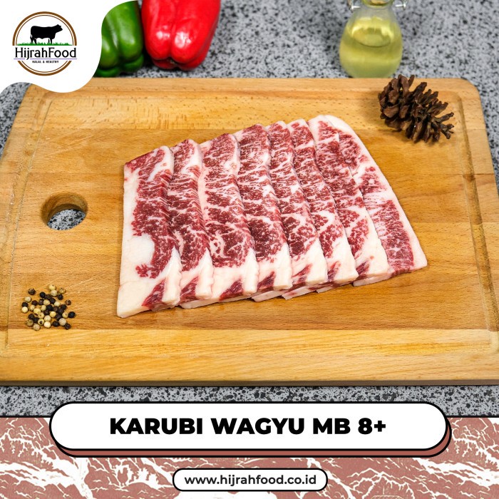 Jual Beef Wagyu Karubi MB 8-9 AUS / Wagyu Karubi Plate (Qty 500 gr ...