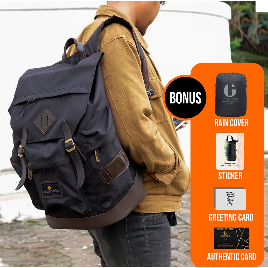 Jual Tas ransel Backpack urban factor - Brain Storm | Tas laptop Pria ...