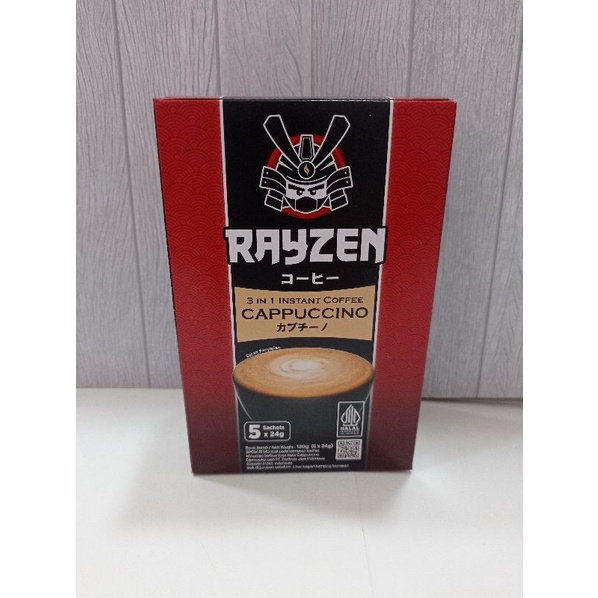 Jual RAYZEN Cappuccino Box 120g | Shopee Indonesia
