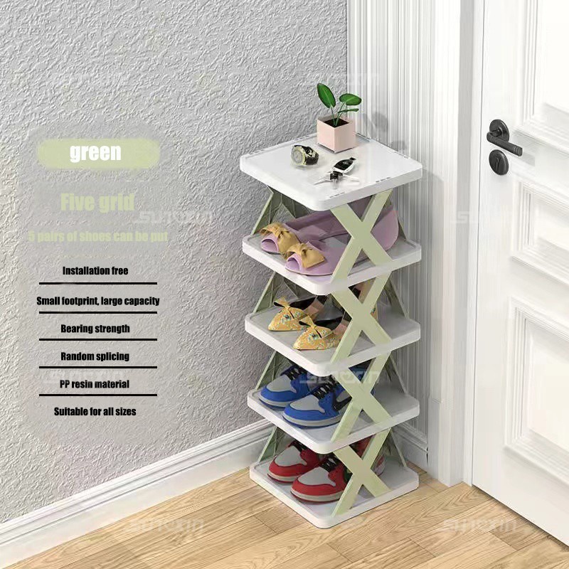 Jual SHENAR Rak Sepatu Silang X Zigzag MAX RACK & TARA RACK PLASTIK ...