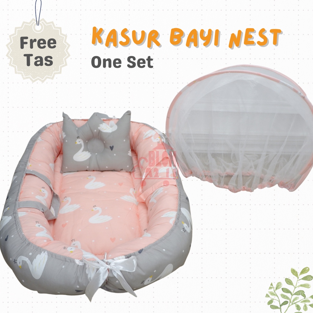 Jual Tempat Tidur Bayi Kasur Baby Nest Kelambu | Kelambu Anti Nyamuk ...