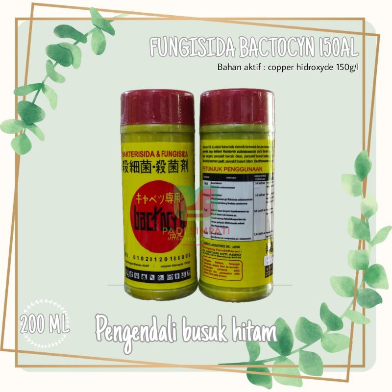Jual Bacterisida dan Fungisida BACTOCYN 150AL 200ML untuk Layu Bacteri ...