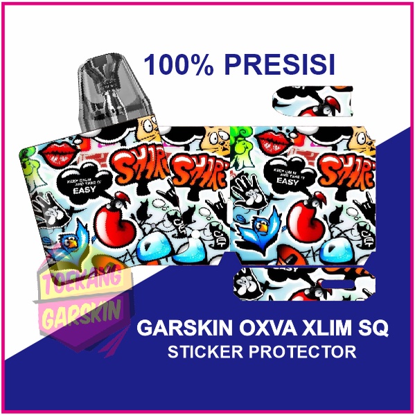 Jual STIKER GARSKIN SKIN XLIM SQ STICKER PROTECTOR MOTIF DOODLE ADA 7 ...
